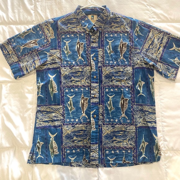 Kahala | Shirts | Kahala Blue Hawaiian Shirt | Poshmark